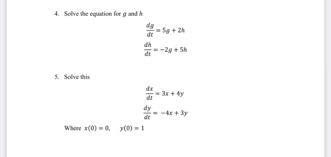 Solved Solve the equation for g ﻿and | Chegg.com