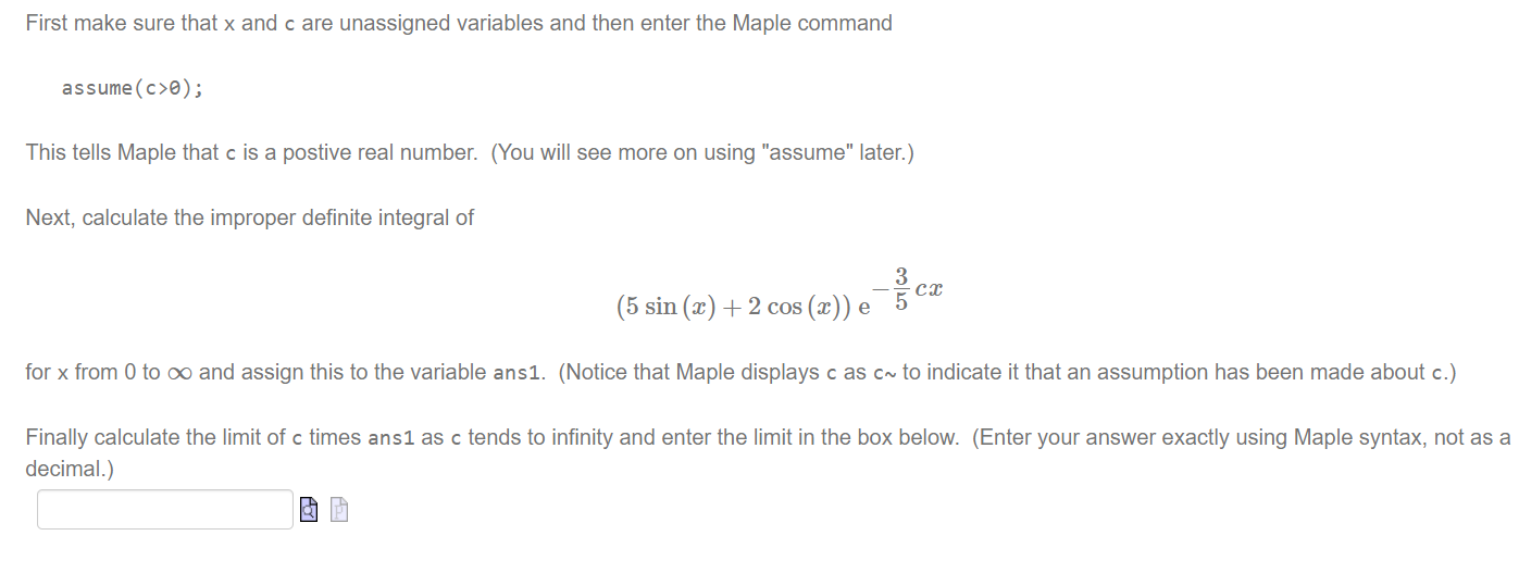 Solved First make sure that x and c are unassigned variables | Chegg.com