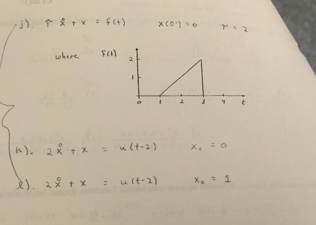 2. Solve each of the following differential equations | Chegg.com