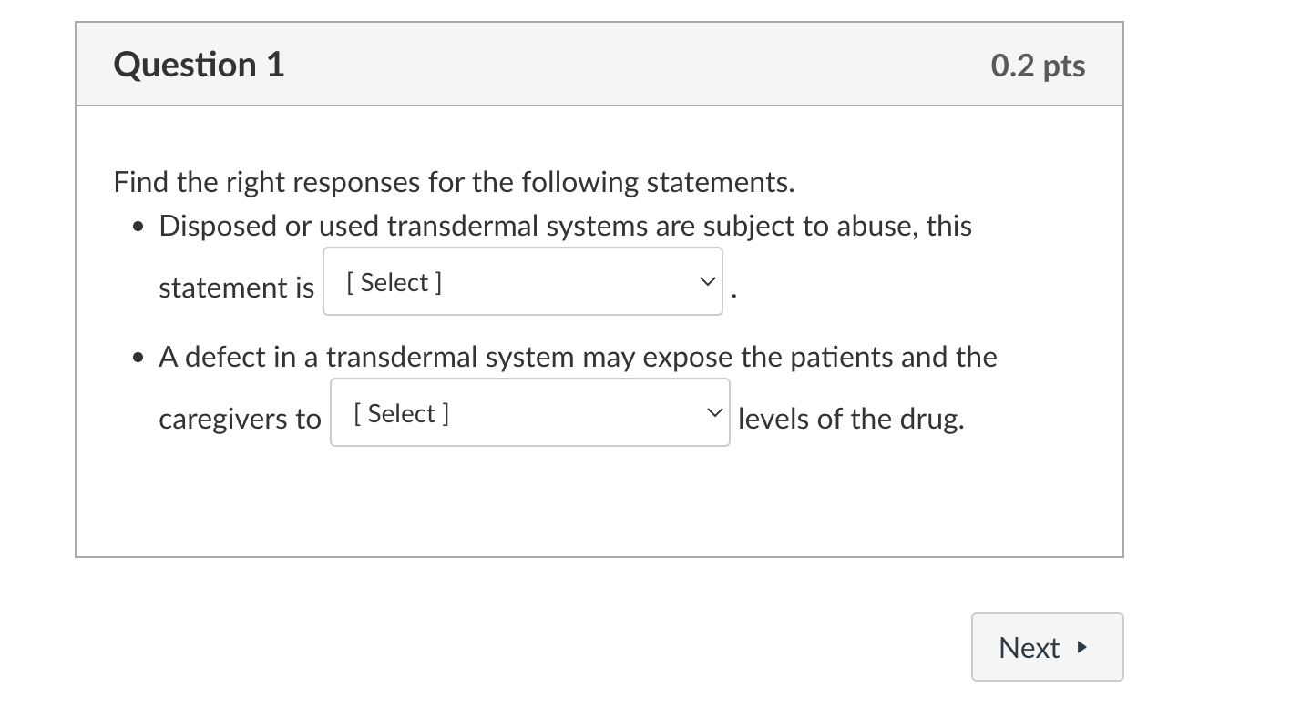 Solved First slection dropdown menu answer choices are | Chegg.com