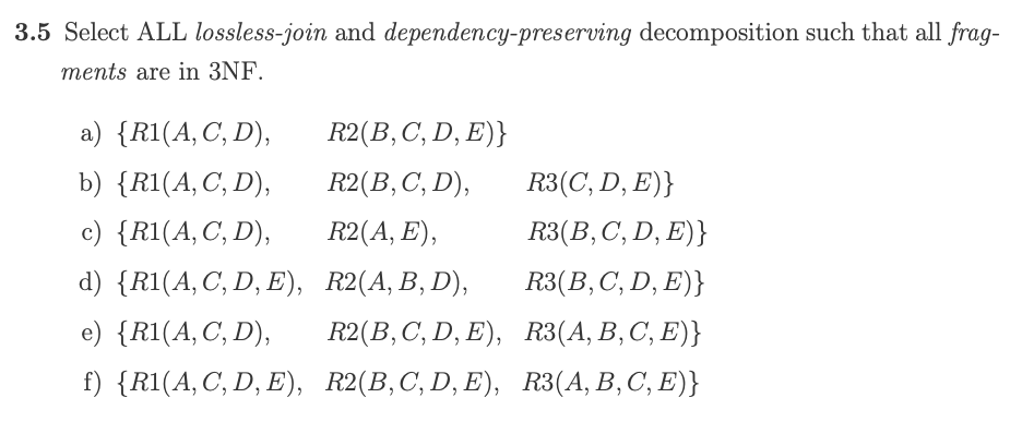 Solved The following set of questions is part of the process | Chegg.com