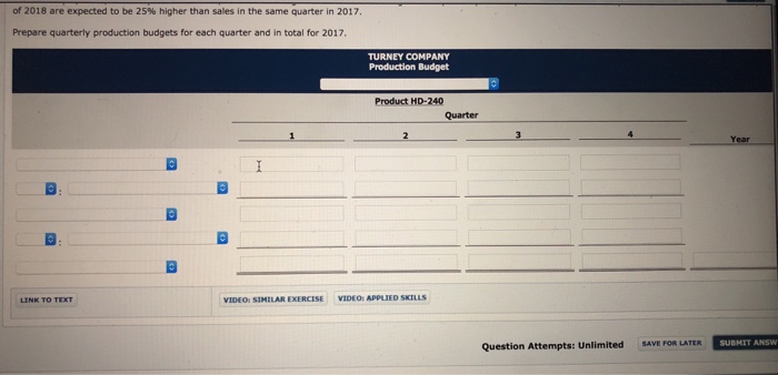 Solved PRINTER VERSION « BACK NEXT Exercise 23-4 Turney | Chegg.com
