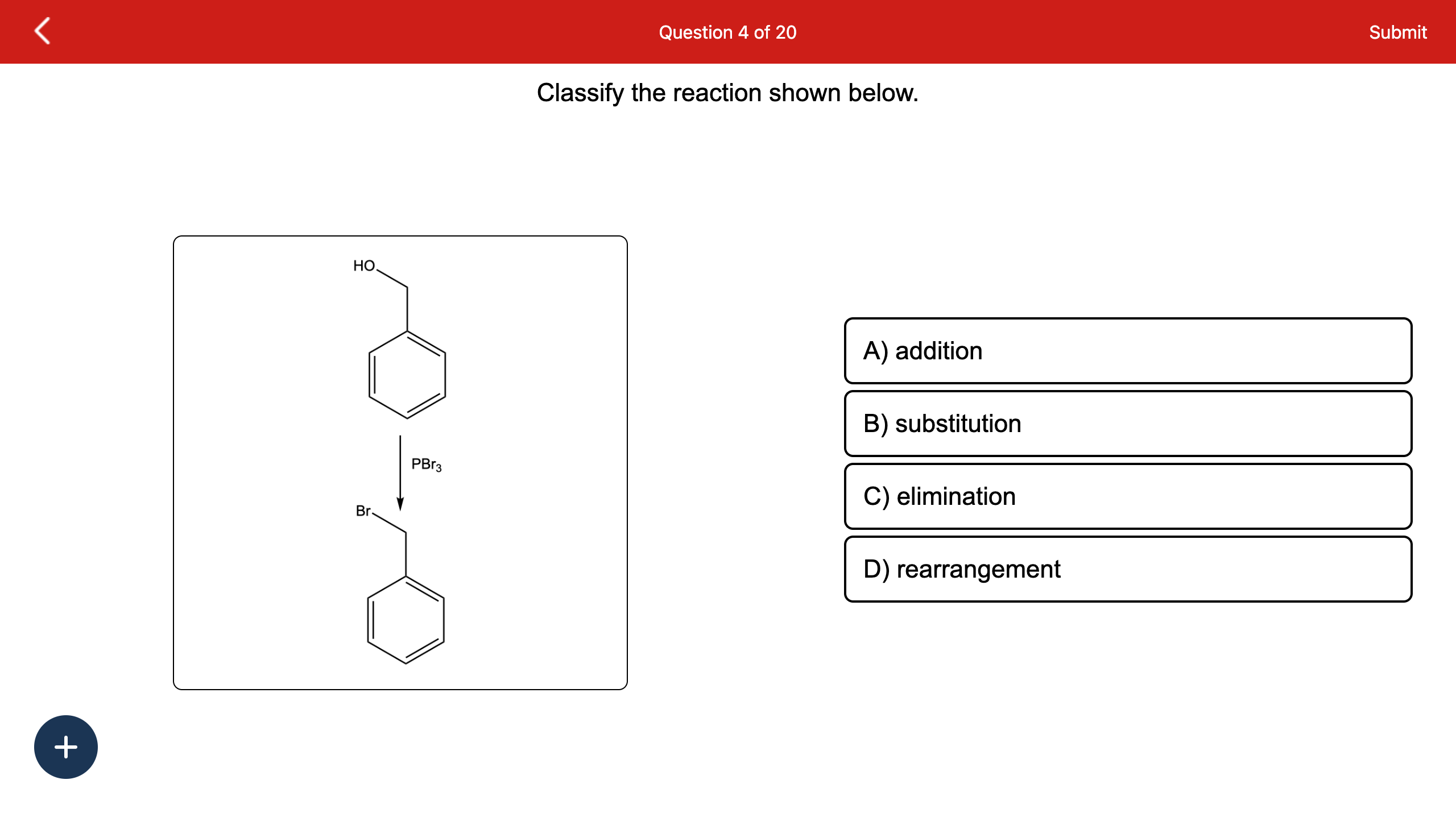 Solved Classify the type of elementary step shown | Chegg.com