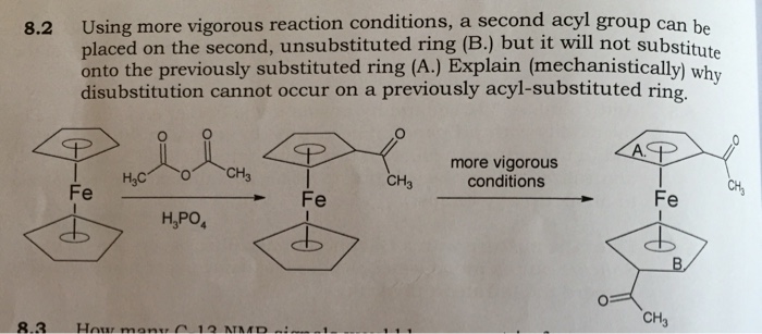 Solved Using more vigorous reaction conditions, a second | Chegg.com