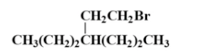 Solved CH,CH, Br CH3CH2)2CH(CH2)2CH3 | Chegg.com