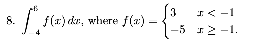 Solved 1. Calculate the definite integrals. 2. | Chegg.com