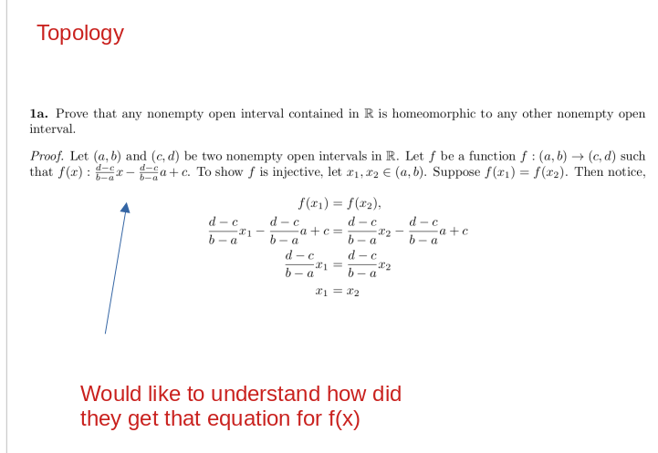 Solved Topology la. Prove that any nonempty open interval | Chegg.com