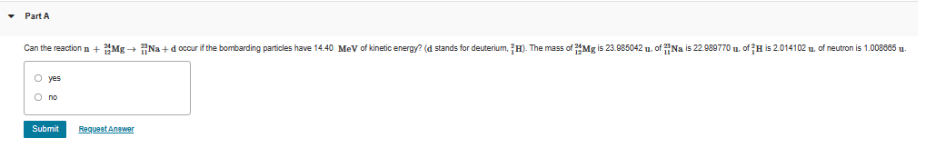 Solved - Part A yes no Submit Request Answer | Chegg.com