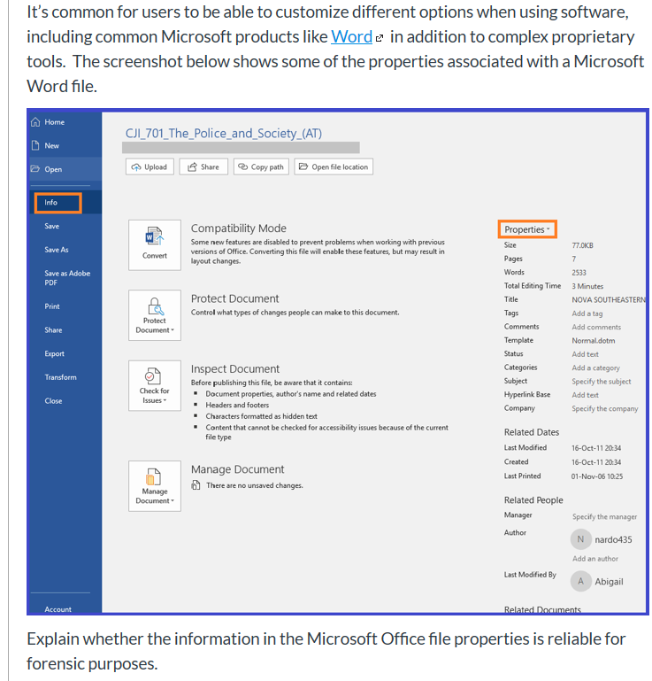 Solved It's common for users to be able to customize | Chegg.com