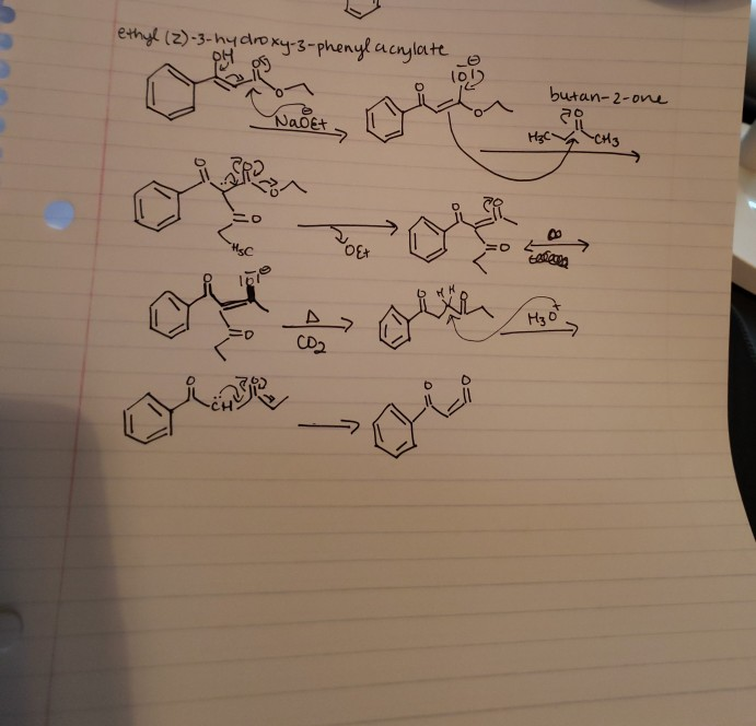 Solved Trying to show the complete stepwise mechanism for | Chegg.com