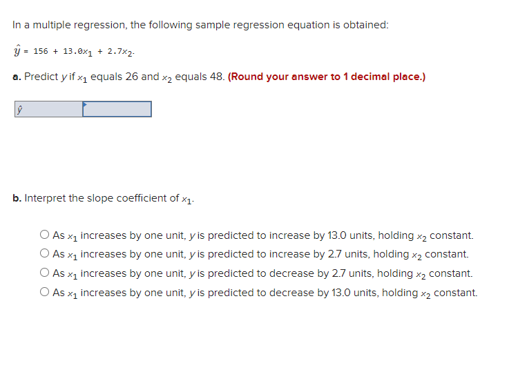 Solved In a multiple regression with four explanatory | Chegg.com