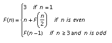 Solved Suppose the function F: Z+ Z+ is defined recursively | Chegg.com