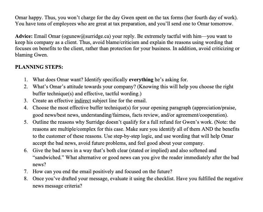 Solved COMM 2200: HOMEWORK 3 Below is a previous negative | Chegg.com