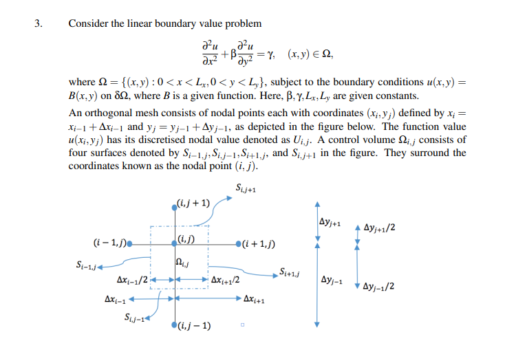 3. au +BE dra Consider the linear boundary value | Chegg.com