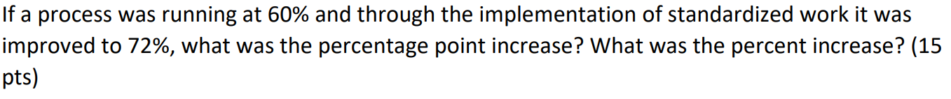Solved If a process was running at 60% and through the | Chegg.com