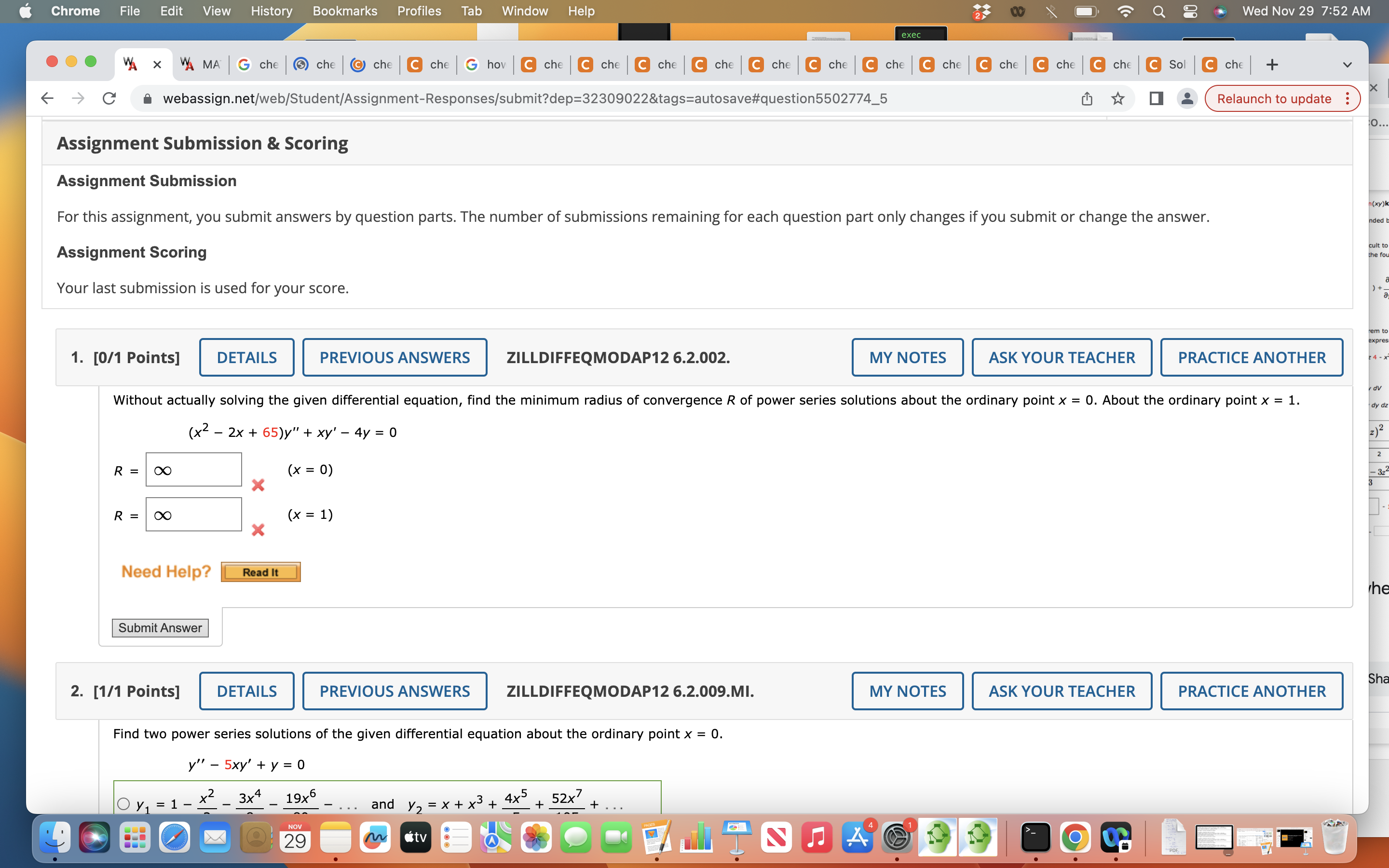 Solved Assignment ScoringYour last submission is used for | Chegg.com