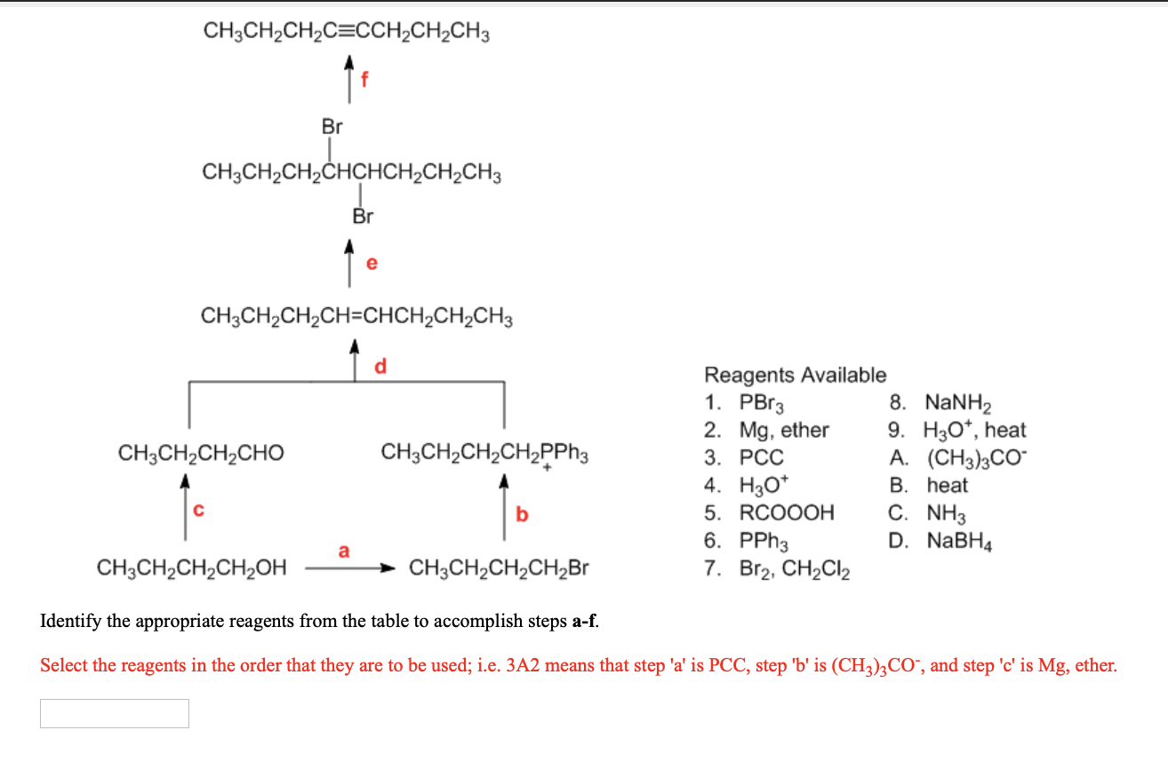 Solved CH3CH2CH2C=CCH2CH2CH3 Br CH3CH2CH2CHCHCH2CH2CH3 | Chegg.com