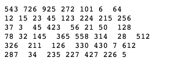 Solved Radix sort Attached Files: input.txt (174 B) | Chegg.com
