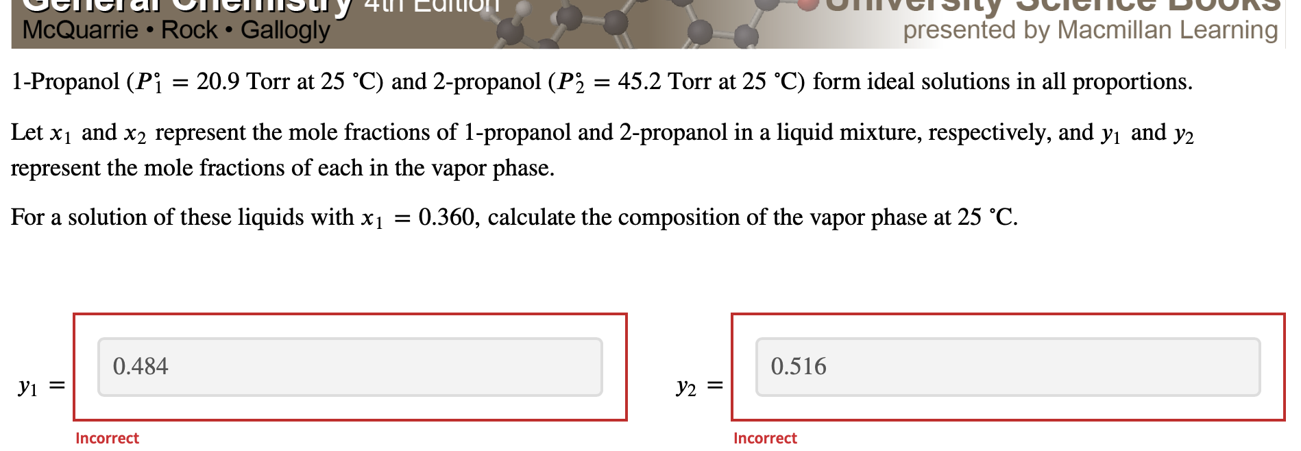 Solved McQuarrie • Rock • Gallogly O presented by Macmillan | Chegg.com