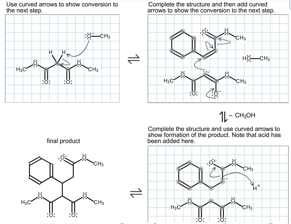 Solved Complete the curved arrow pushing mechanism for the | Chegg.com