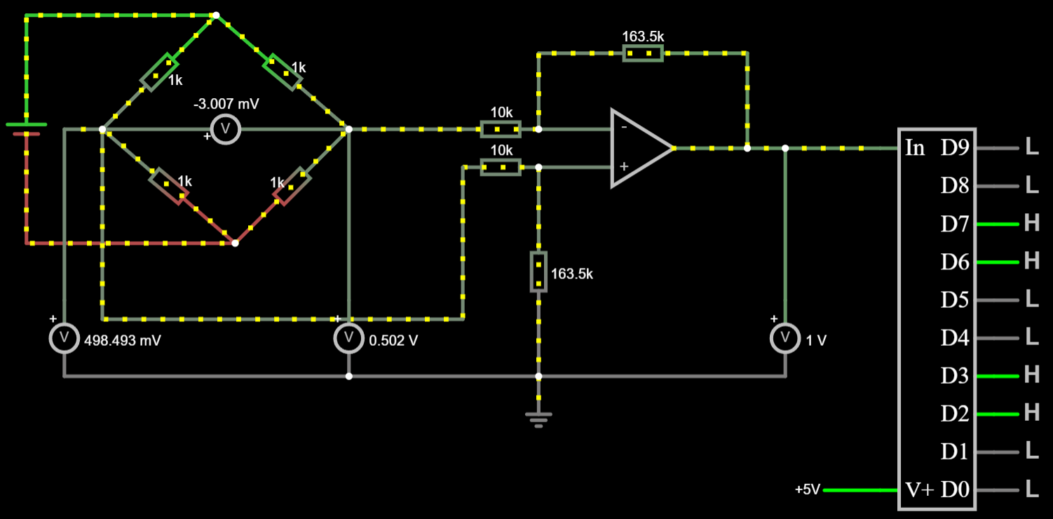 Solved design a measurement amplifier for your measurement | Chegg.com
