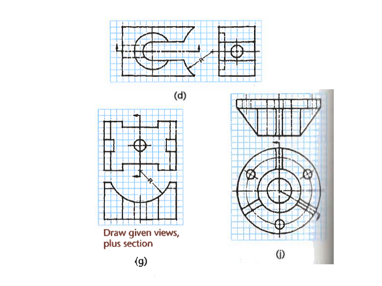 Solved 1. Problems (d), (g) and (j), resketch the provided | Chegg.com