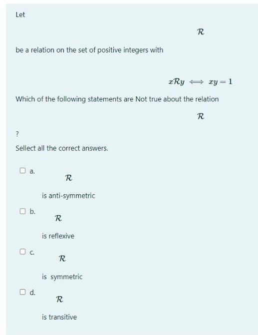 Solved Consider the following predicate logic statement: Va | Chegg.com
