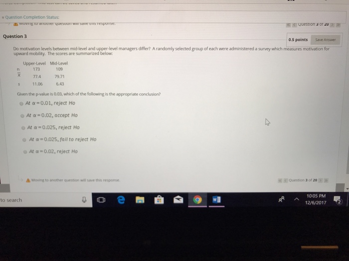 Solved s Question Completion Status: Question 3 0.5 points | Chegg.com