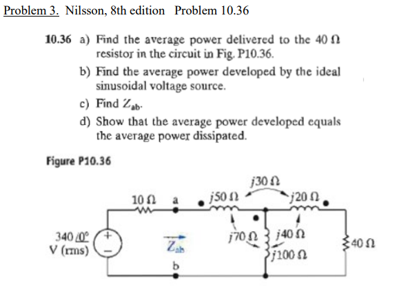 Solved Problem 3. Nilsson, 8th edition Problem 10.36 10.36 | Chegg.com