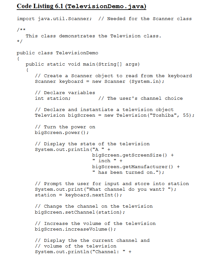 Solved Classes Lab Objectives • Be able to declare a new | Chegg.com