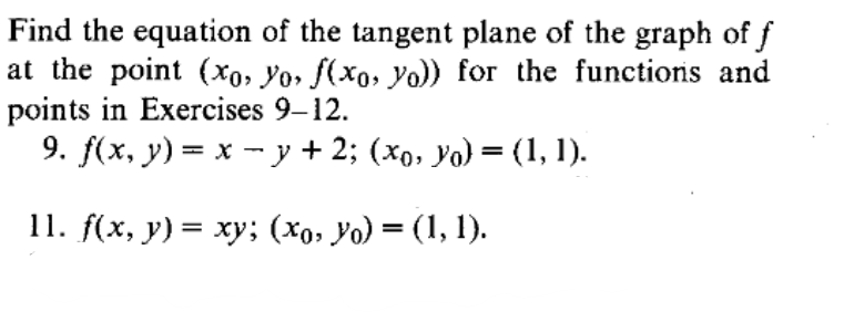 Solved Find the equation of the tangent plane of the graph | Chegg.com