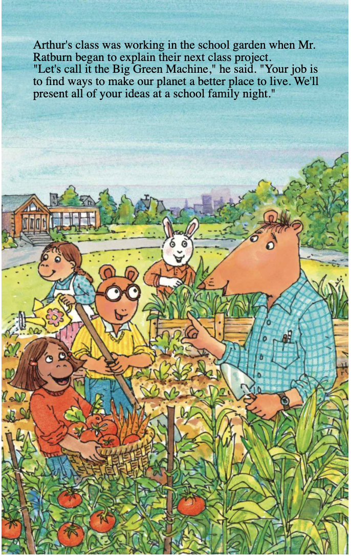 Solved MARC BROWN ARTHUR Turns Green DE MARC BROWN ARTHUR | Chegg.com