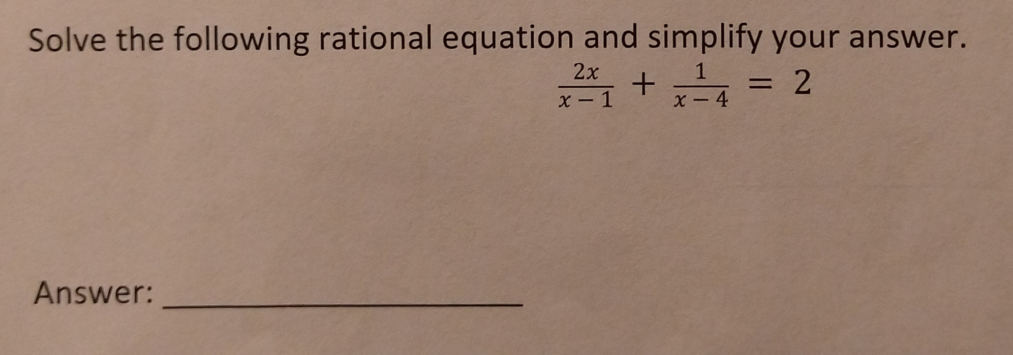 Solved Simplify the following complex rational expression. | Chegg.com