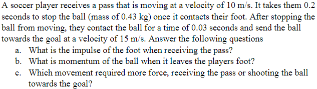 Solved This is for Biomechanics | Chegg.com