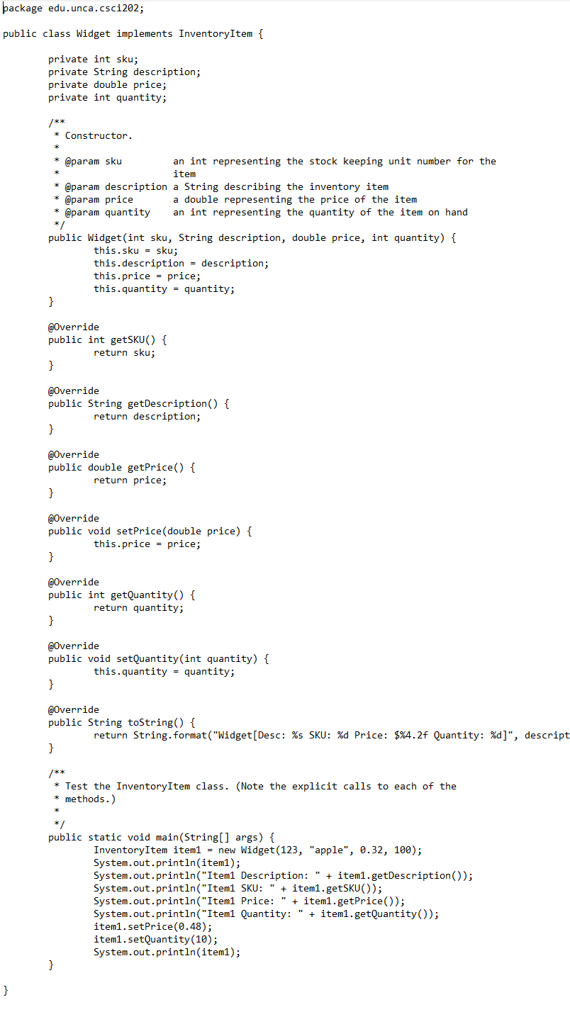 kage edu.unca.csci202; ort java.util.ArrayList; ort | Chegg.com