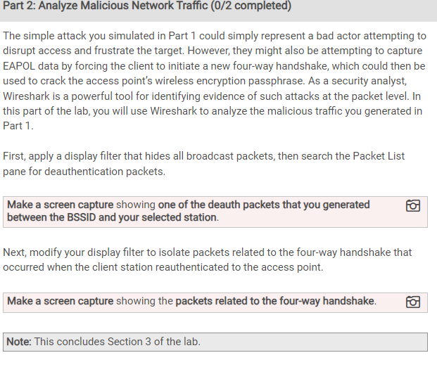 Solved Part 2 Analyze Malicious Network Traffic 02