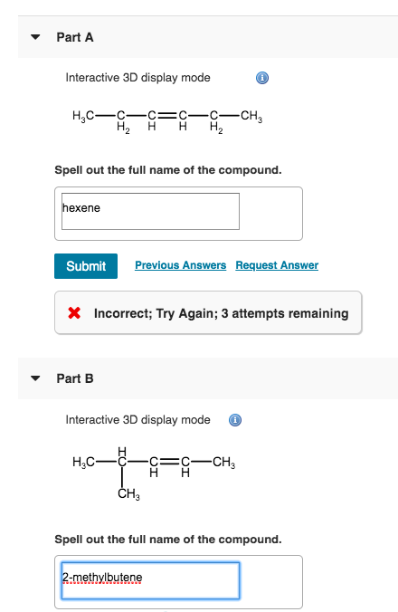 Solved Part A Interactive 3D display mode Spell out the | Chegg.com