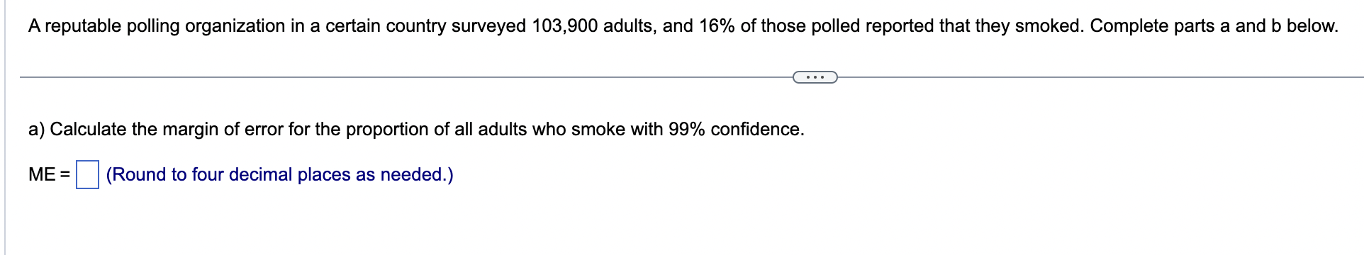 Solved A reputable polling organization in a certain country | Chegg.com