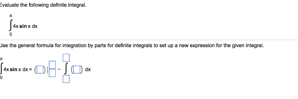 Solved Evaluate the following definite integral. J
