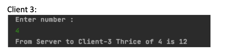 Create a multithreaded UDP client server application | Chegg.com