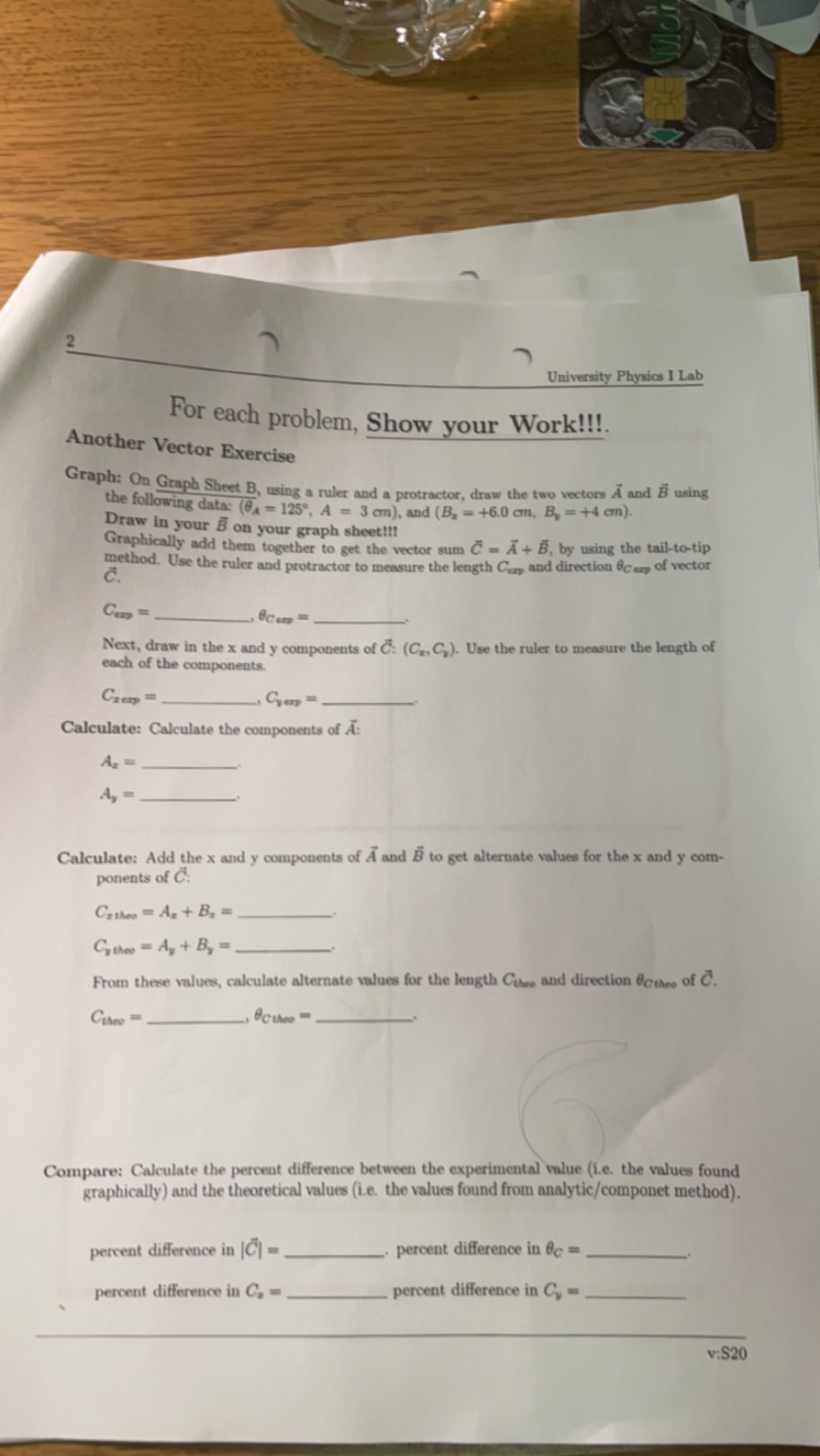 Solved Graph: On Graph Sheet B, using a ruler and a | Chegg.com