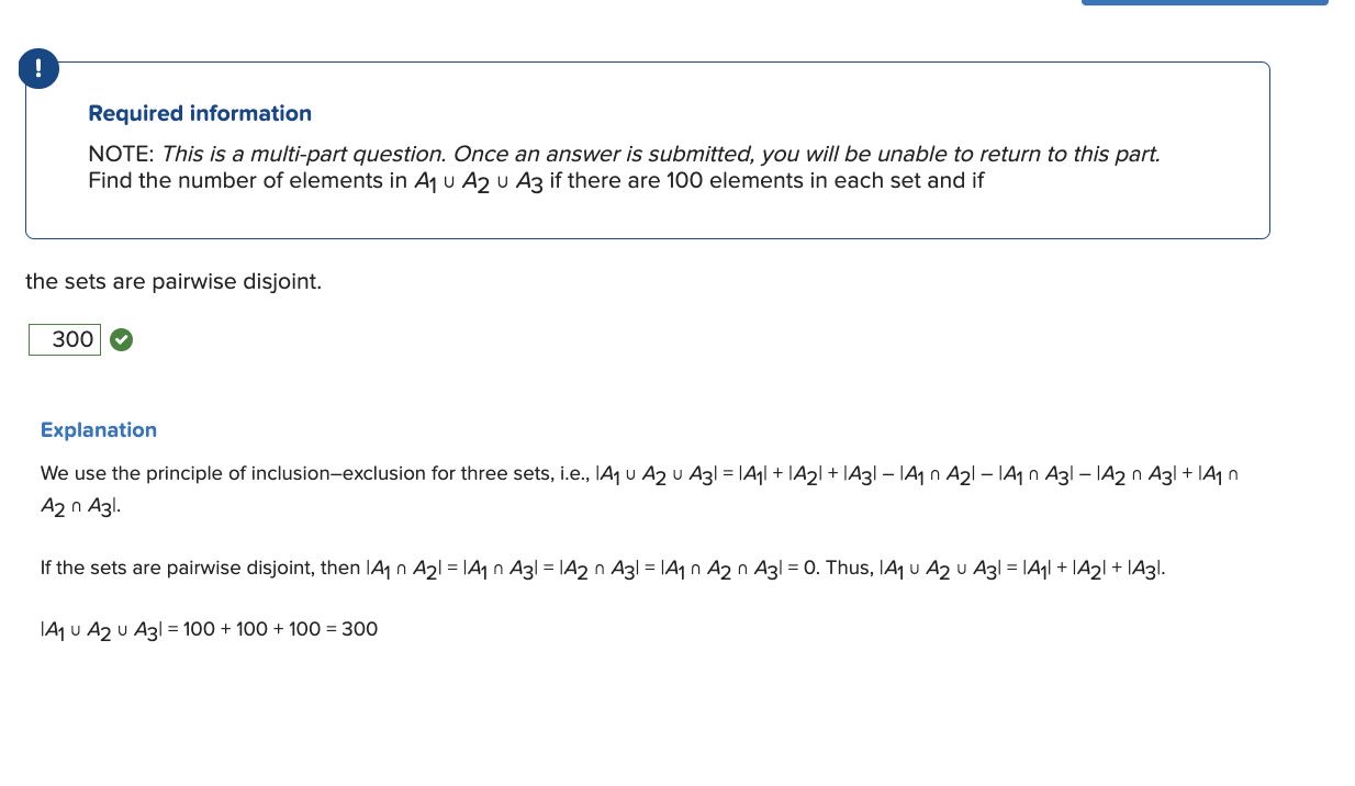 Solved Required informationNOTE: This is ﻿a multi-part | Chegg.com