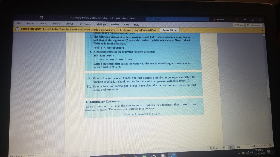 Solved Share File Home Insert Design Layout References | Chegg.com