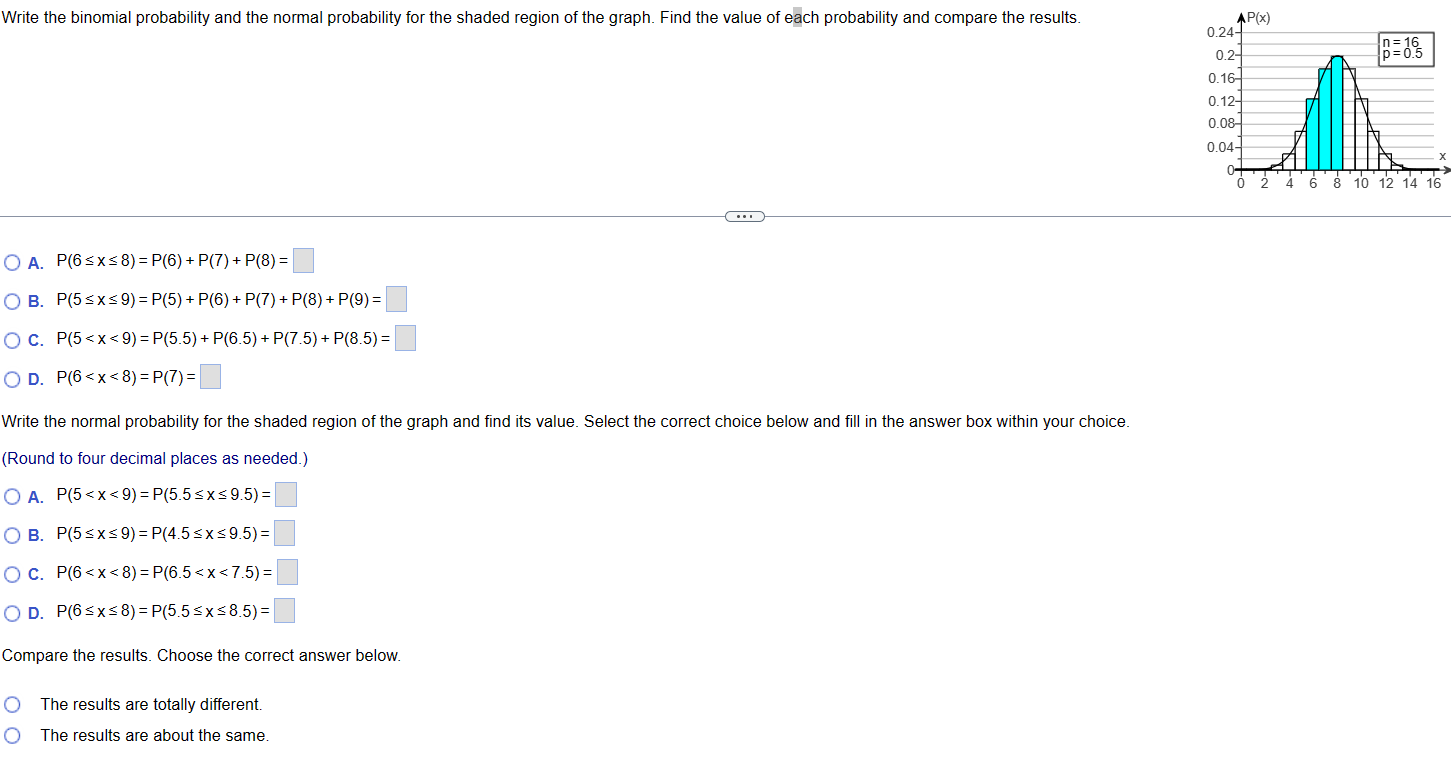 Solved A. P(6≤x≤8)=P(6)+P(7)+P(8)= B. | Chegg.com