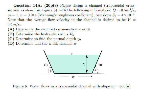 Solved Question 14A: (20pts) Please design a channel | Chegg.com