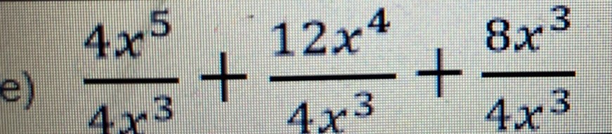 Solved 4x34x5+4x312x4+4x38x3 | Chegg.com