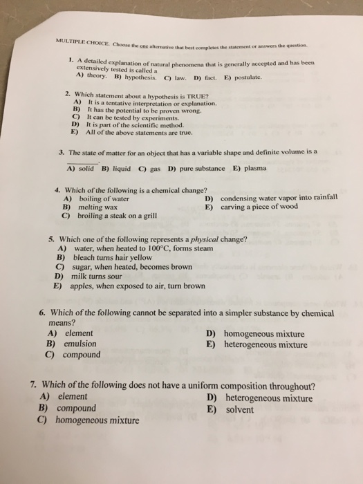 Solved MULTIPLE CHOICE·Choose the one alternative that best | Chegg.com