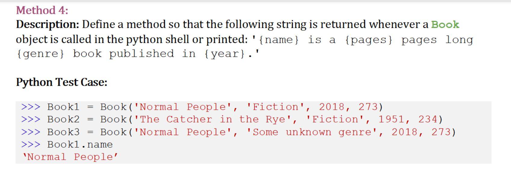 Solved Part 2: Classes For the Classes portion of this | Chegg.com