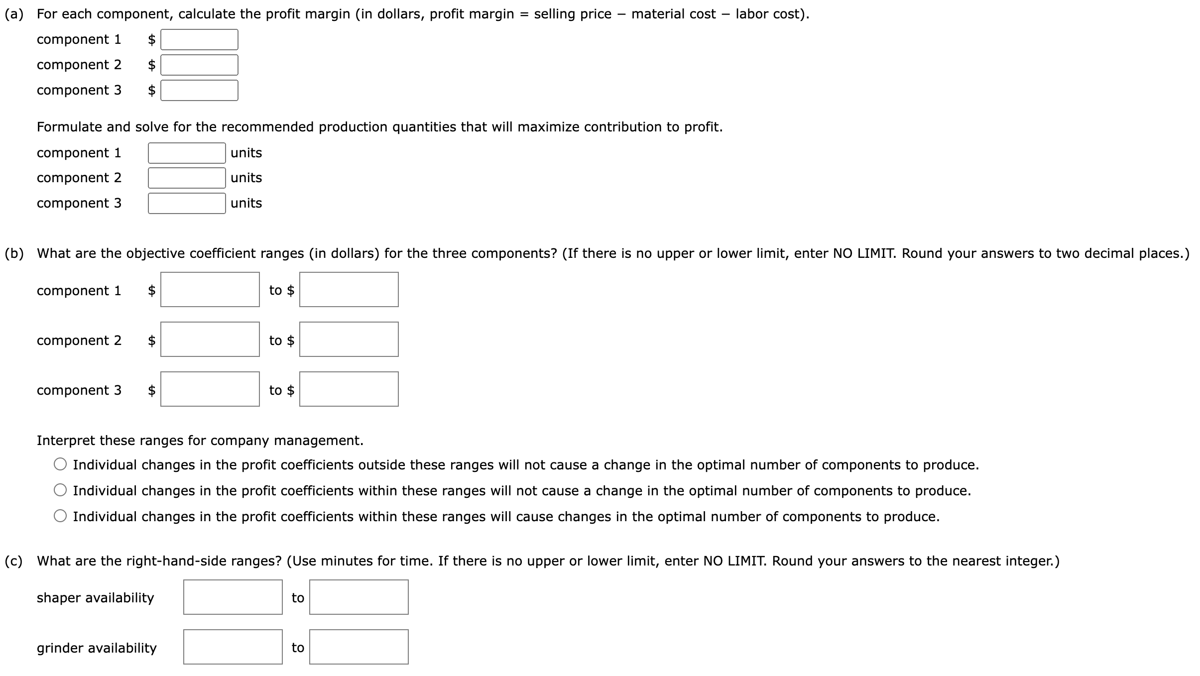Solved machine are as follows. \begin{tabular}{|c|c|c|} | Chegg.com