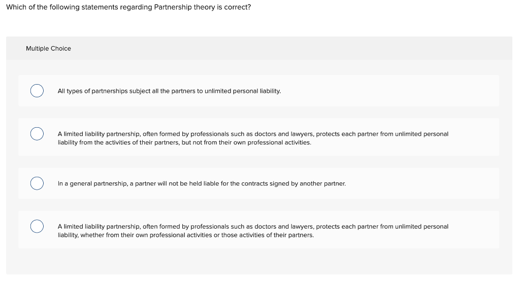 Solved Which of the following statements regarding | Chegg.com